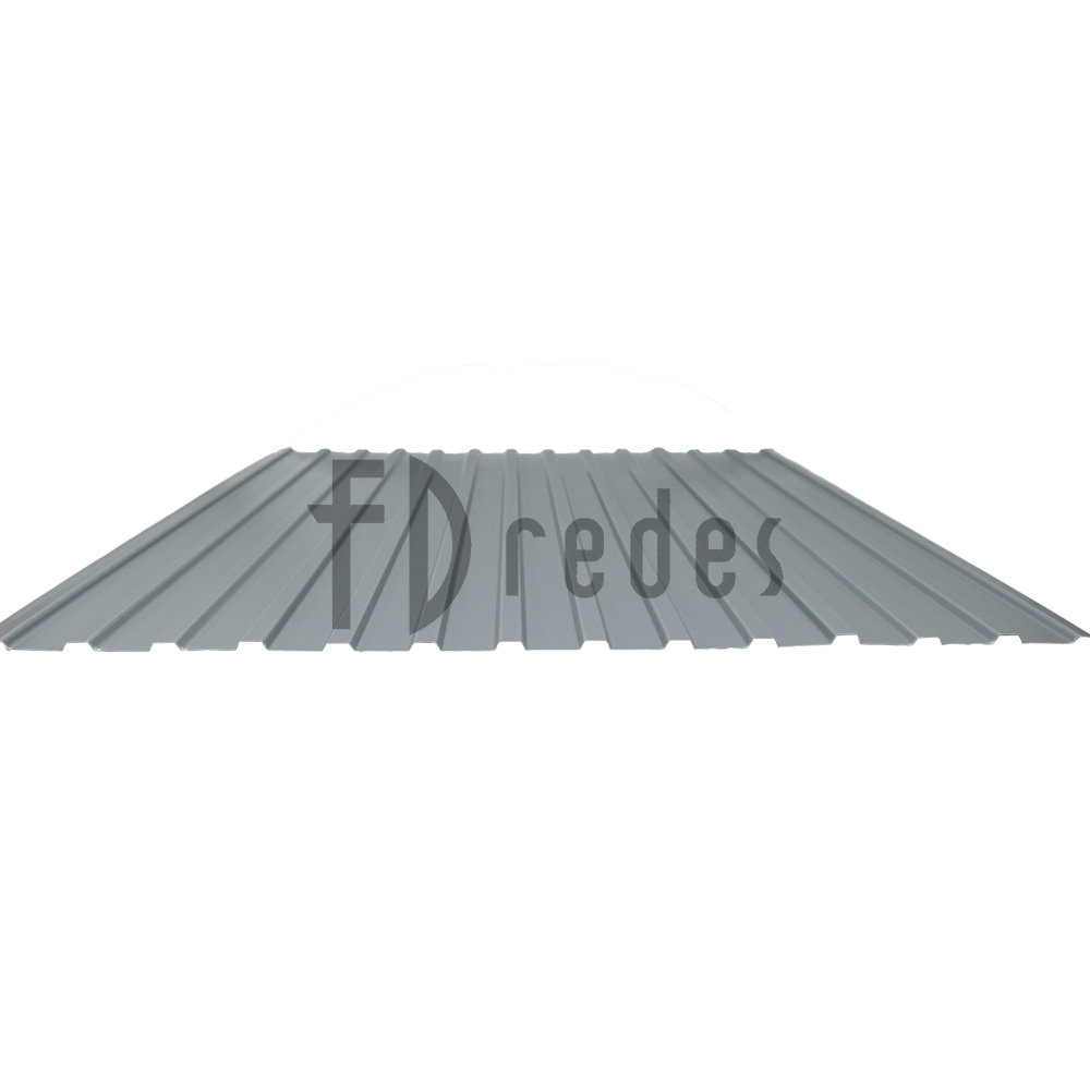 Chapa Perfilada FD Redes Chapa Perfilada Lacada Cinza
